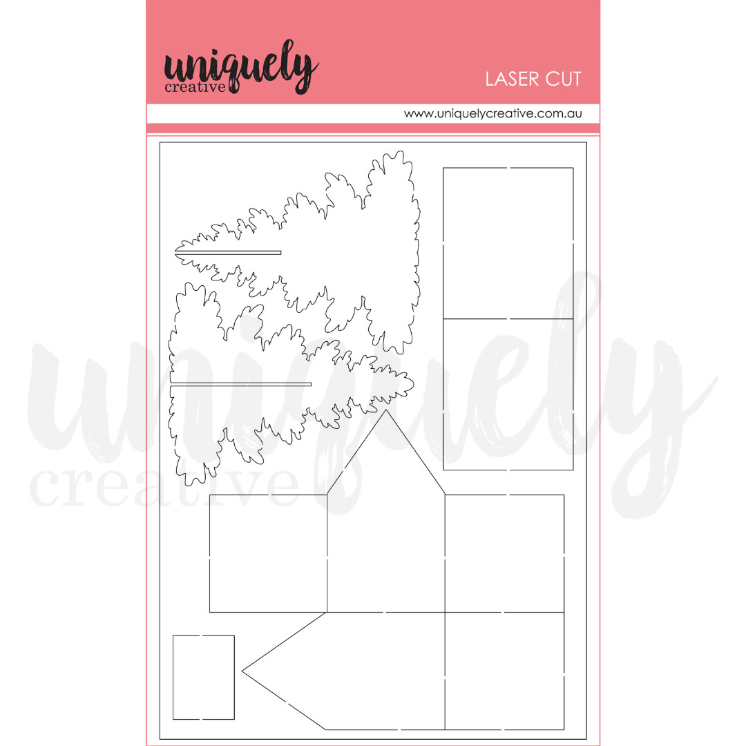 Uniquely Creative Laser Cut - Tiny House 2 - Sensational Crafts
