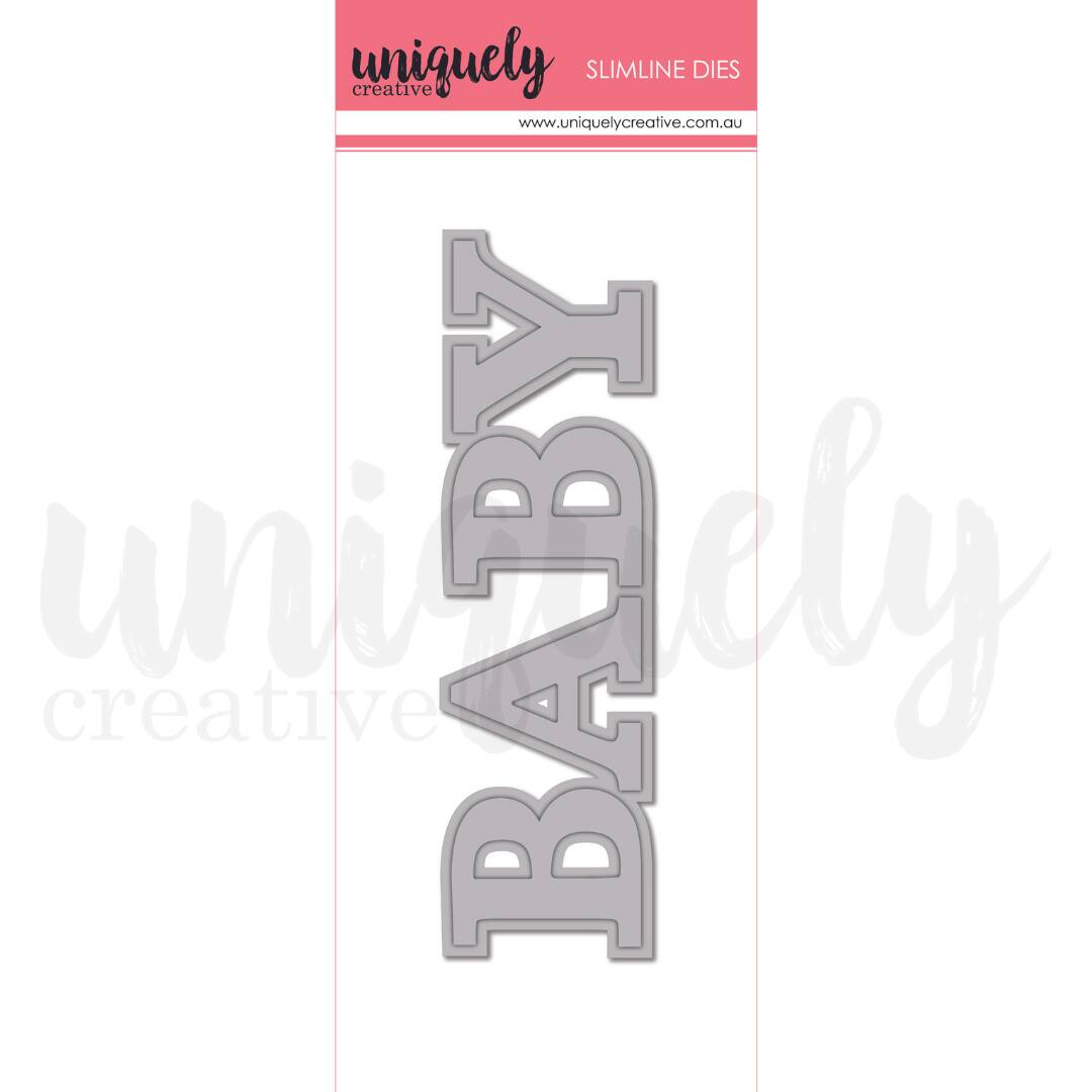 Uniquely Creative - Metal Die - Slim - Baby - Sensational Crafts