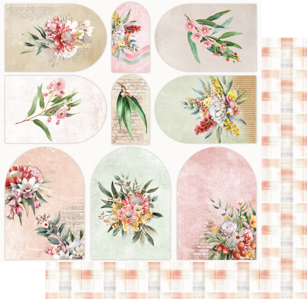 Uniquely Creative - 12x12 Paper - Echoes of the Outback - Outback ...